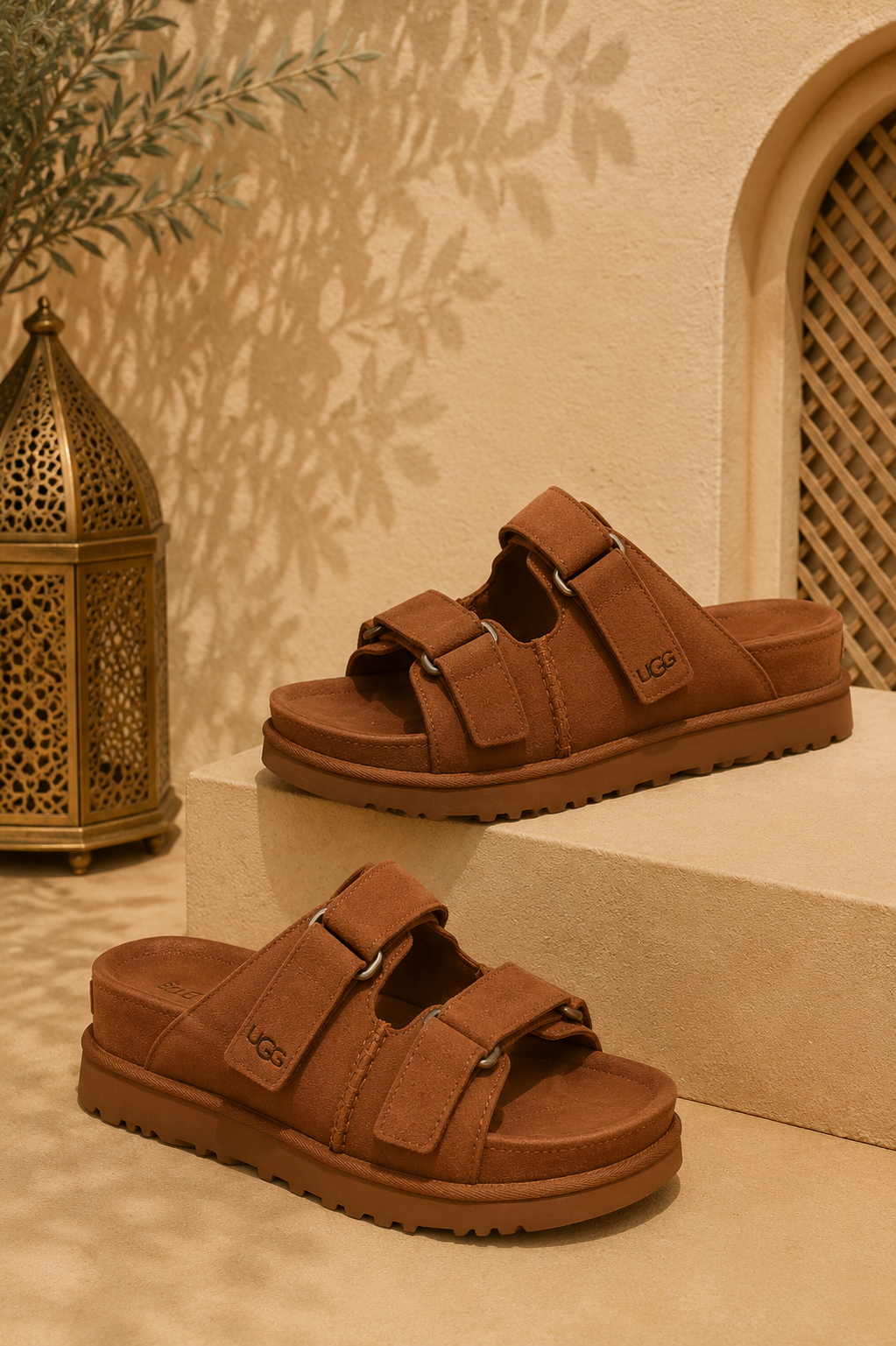 Elegant UGG WOMEN'S GOLDENSTAR HI SLIDE – PRESTIGIAS